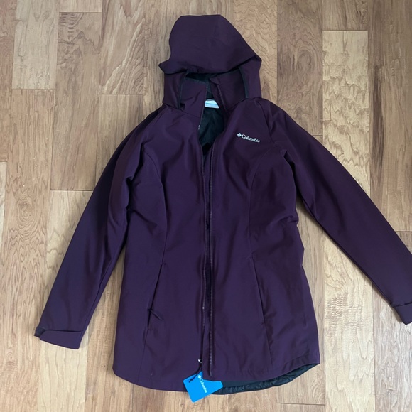 Columbia | Jackets & Coats | Columbia Deep Purple Outdoor Jacket | Poshmark